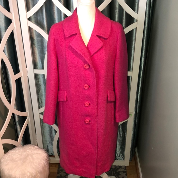 Vintage | Jackets & Coats | Vintage Pink Tweed Coat Barbie | Poshmark